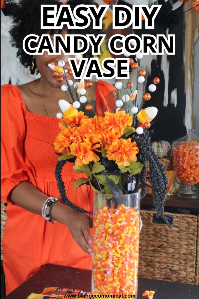 Sweeten Your Home Decor with a DIY Candy Corn Vase – Being Ecomomical