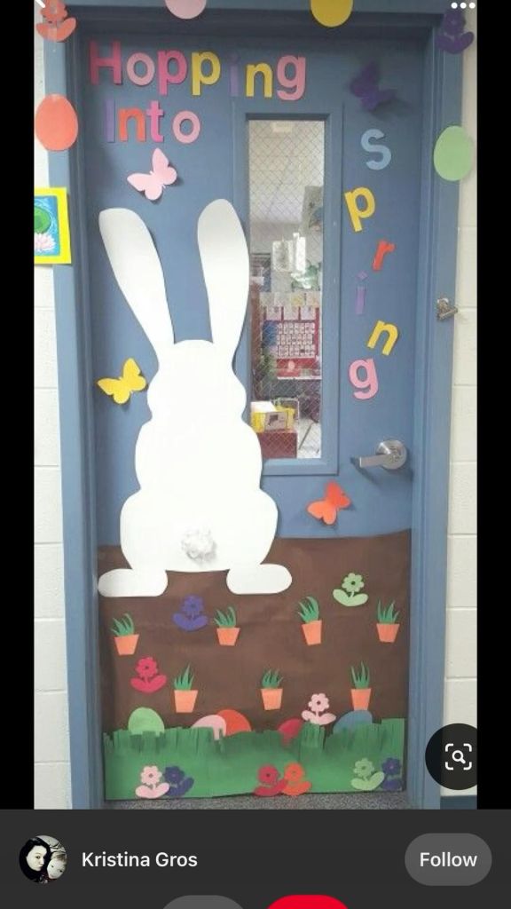 30+ Egg-stra Special Easter Classroom Door Designs – Being Ecomomical