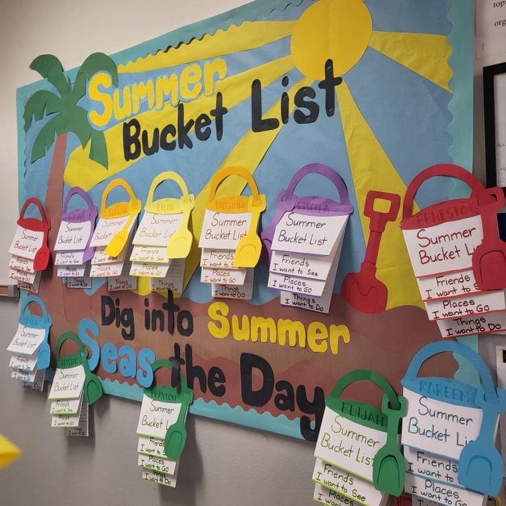 50+ Creative Summer Bulletin Board Ideas for Classrooms